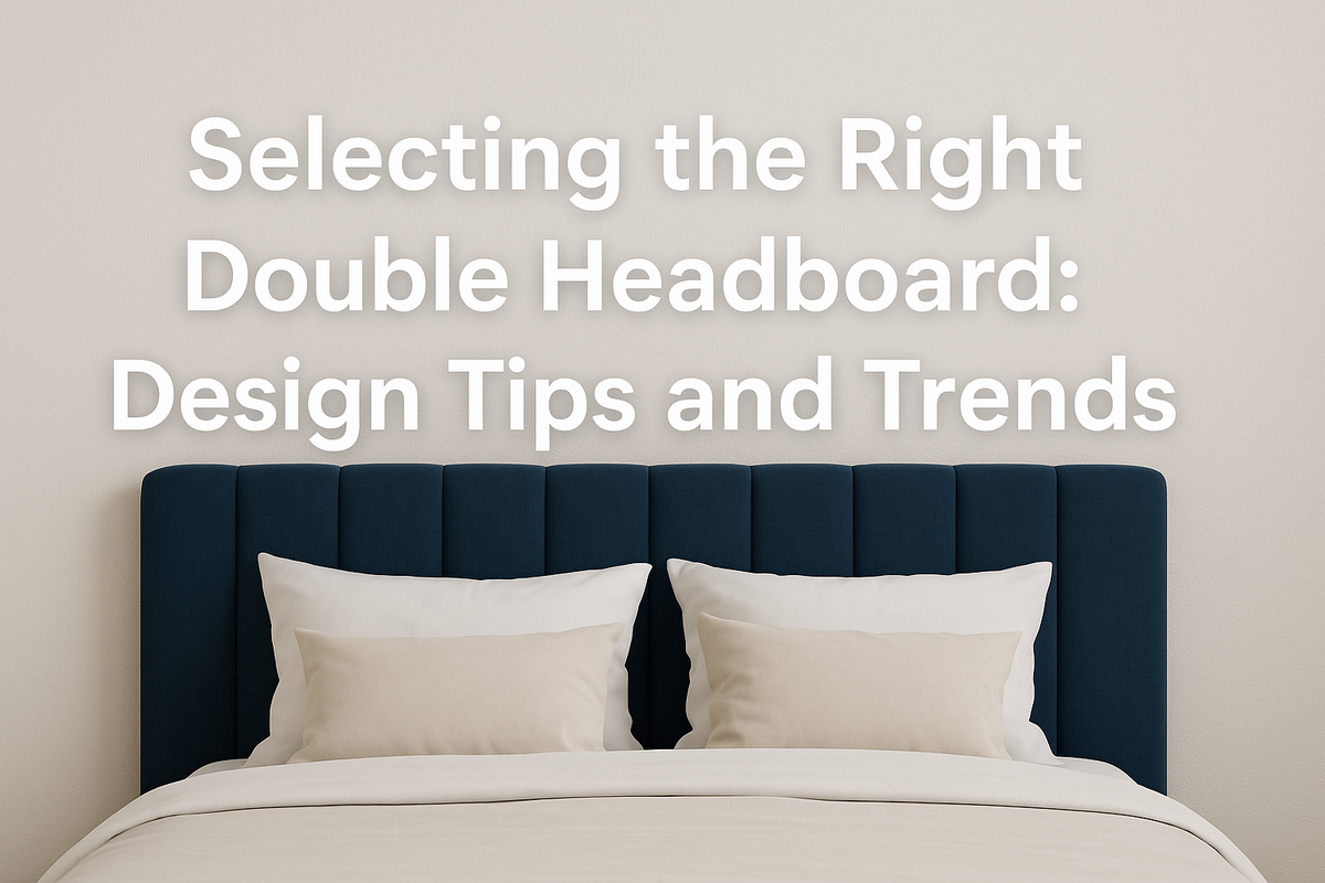 Selecting the Right Double Headboard: Design Tips and Trends — Budget Beds
