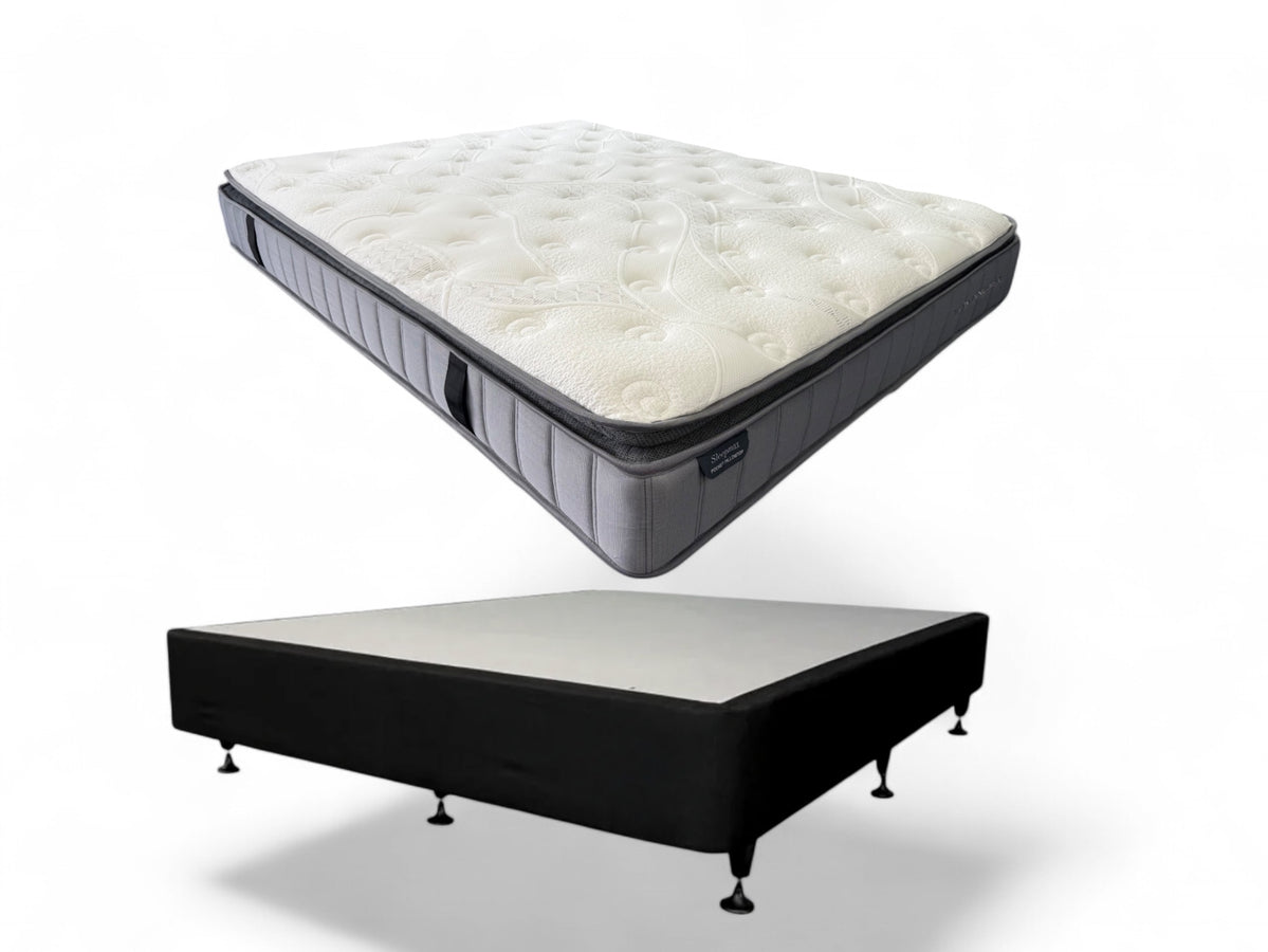 Sleep Max Pillow Top Bed - Double freeshipping - Budget Beds