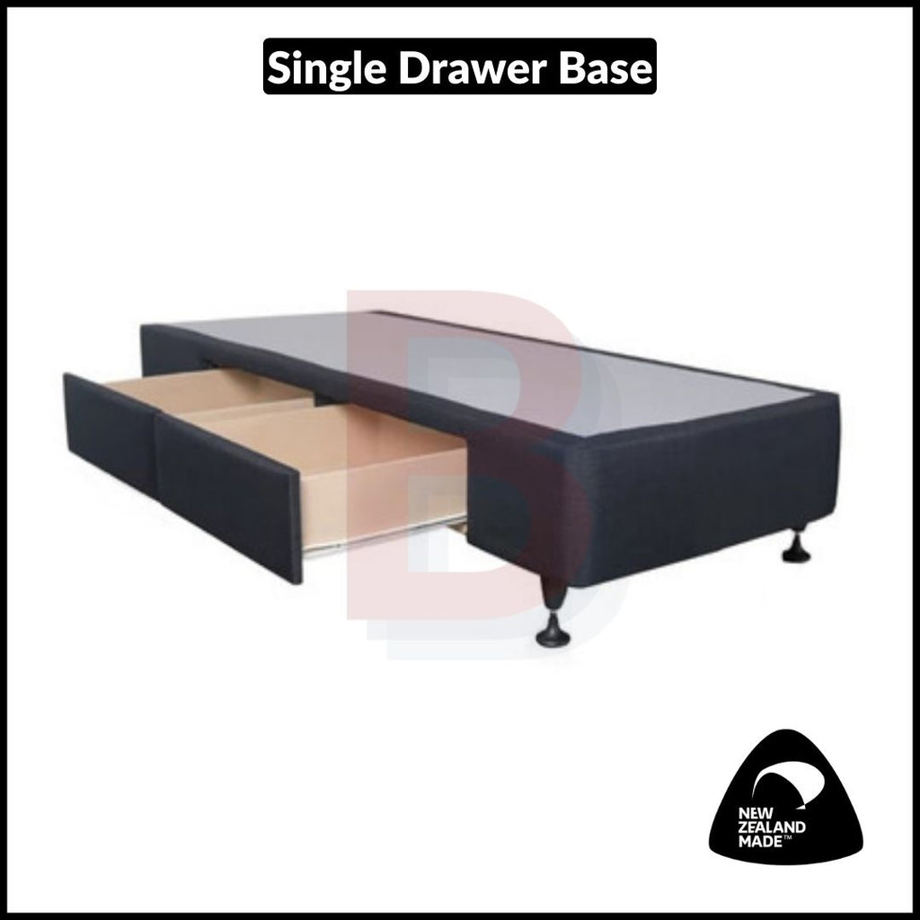 Standard Bed Base with Drawers NZ | Budget Beds